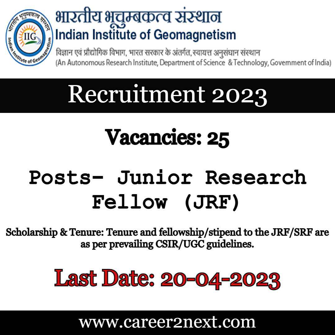 IIGM Recruitment 2023