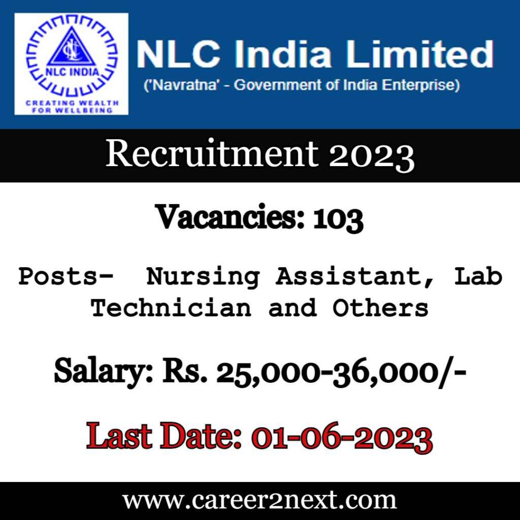 NLC Recruitment 2023
