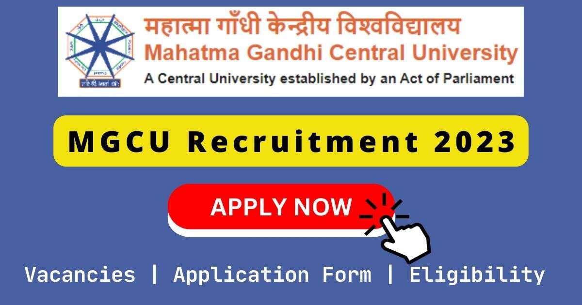 MGCU Recruitment 2023 | 48 Post