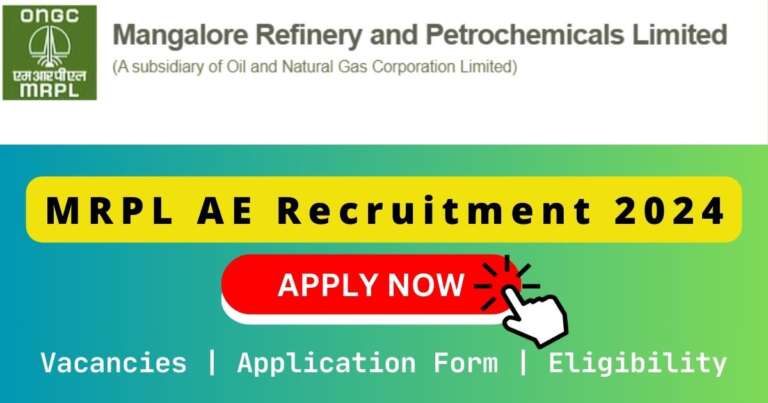 MRPL AE Recruitment 2024