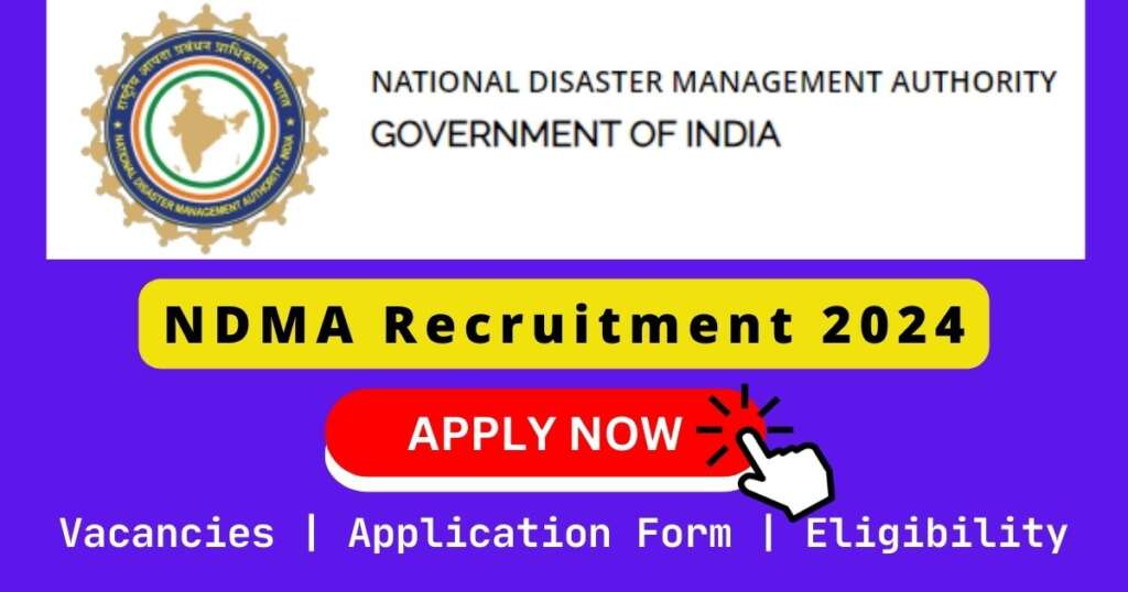 NDMA Recruitment 2024