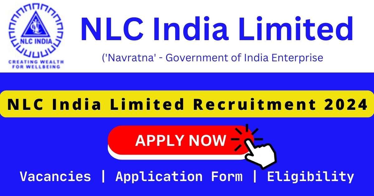 NLC Indian Ltd Recruitment 2024