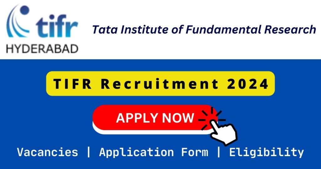 TIFR Recruitment 2024