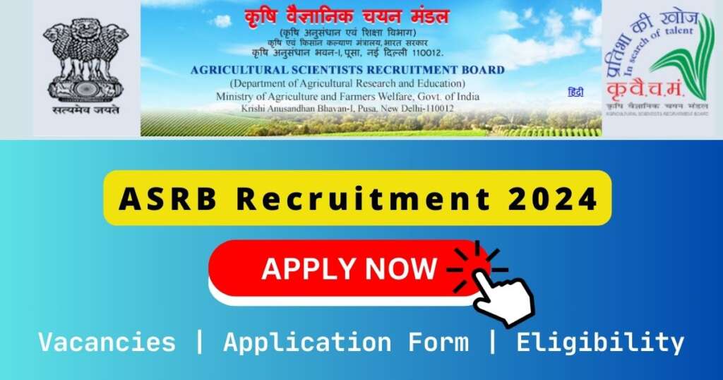 ASRB Recruitment 2024