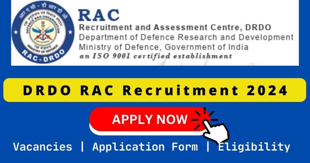 DRDO RAC Recruitment 2024