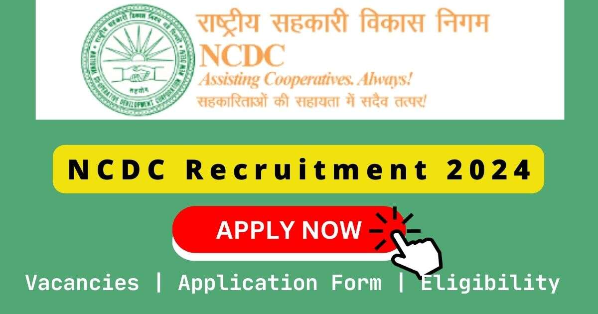 NCDC Recruitment 2024